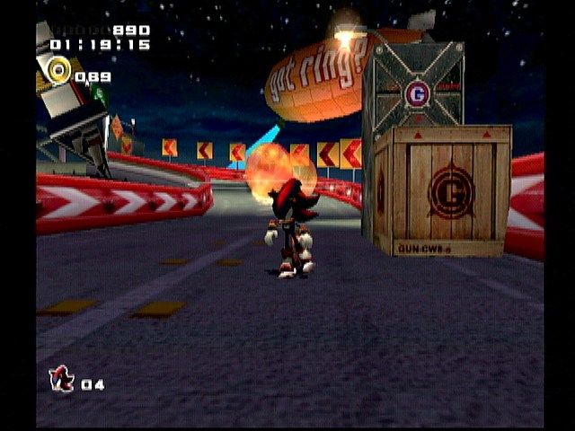 Screenshot of Sonic Adventure 2 (Dreamcast, 2001) - MobyGames