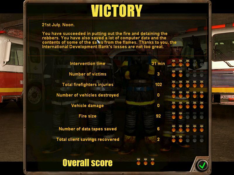 Screenshot of Emergency Fire Response (Windows, 2003) - MobyGames