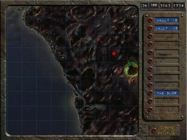 Screenshot of Fallout (Windows, 1997) - MobyGames