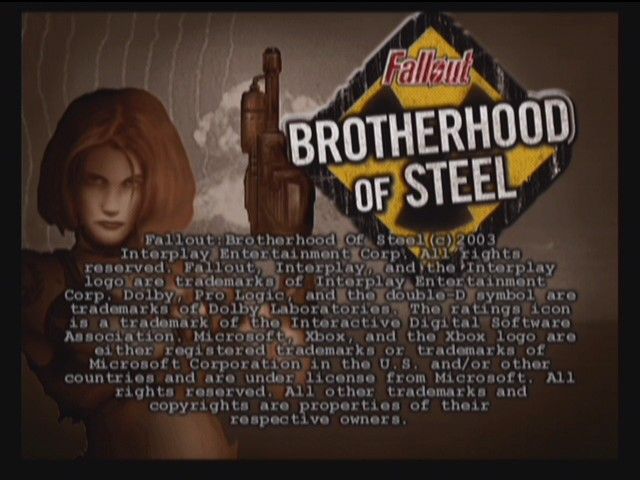 Fallout: Brotherhood of Steel screenshots - MobyGames