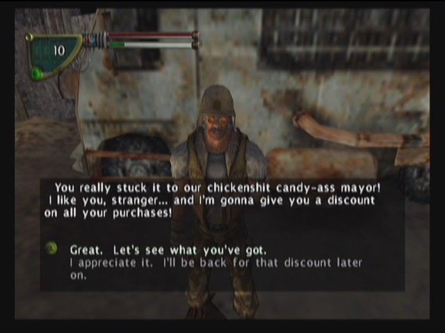 Screenshot of Fallout: Brotherhood of Steel (Xbox, 2004) - MobyGames