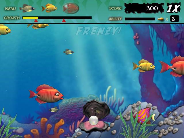 Screenshot of Feeding Frenzy (Windows, 2004) - MobyGames
