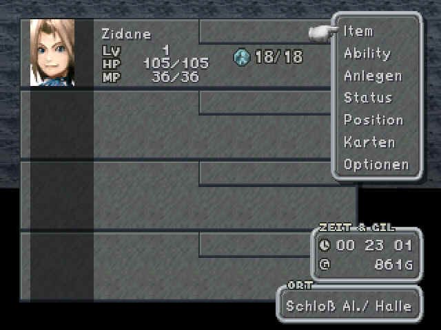 Screenshot of Final Fantasy IX (PlayStation, 2000) - MobyGames