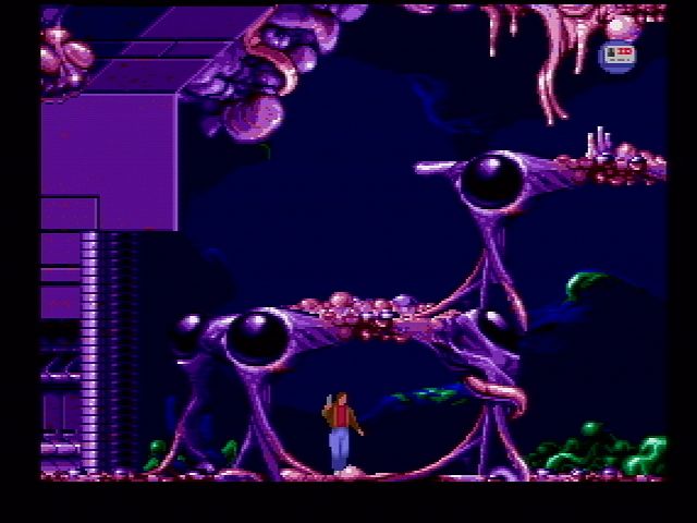 Screenshot of Flashback: The Quest for Identity (Jaguar, 1992) - MobyGames
