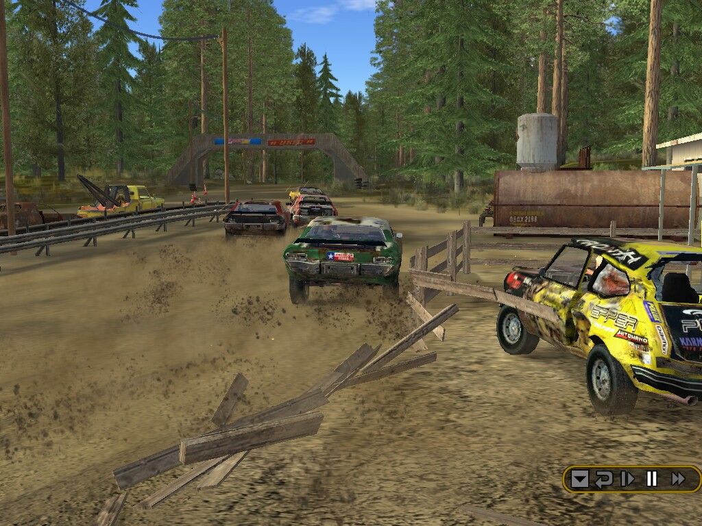 Screenshot of FlatOut (Windows, 2004) - MobyGames