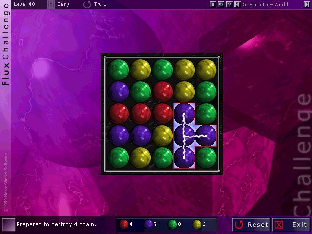Screenshot of Flux (Windows, 2000) - MobyGames