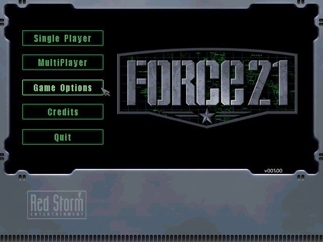 Screenshot of Force 21 (Windows, 1999) - MobyGames