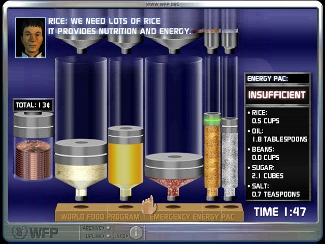 Screenshot of Food Force (Windows, 2005) - MobyGames
