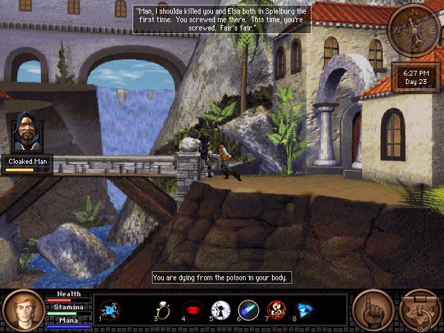 Screenshot of Quest for Glory V: Dragon Fire (Windows, 1998) - MobyGames