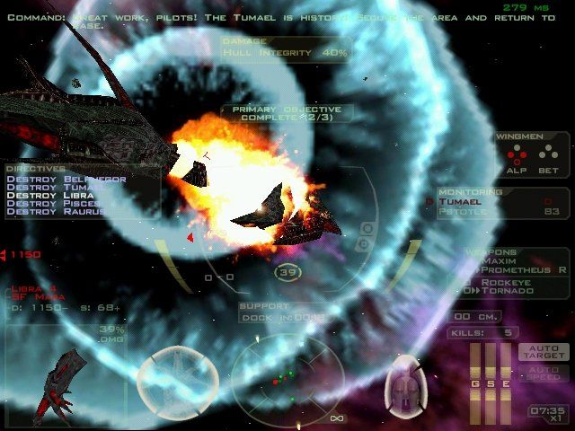 Screenshot of Freespace 2 (Windows, 1999) - MobyGames