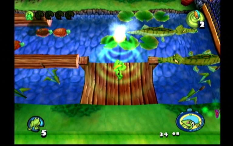 Screenshot of Frogger 2: Swampy's Revenge (Dreamcast, 2000) - MobyGames