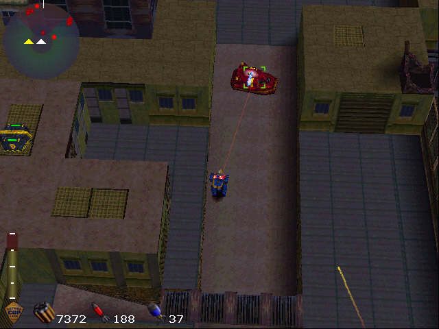 Screenshot of Future Cop: L.A.P.D. (PlayStation, 1998) - MobyGames