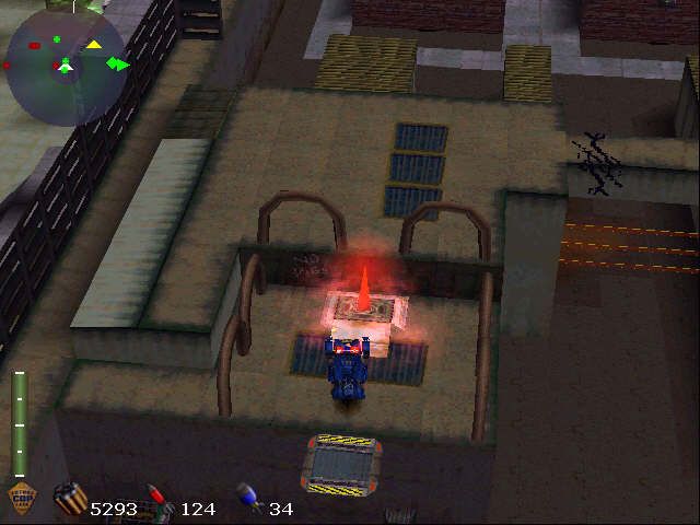 Screenshot of Future Cop: L.A.P.D. (PlayStation, 1998) - MobyGames