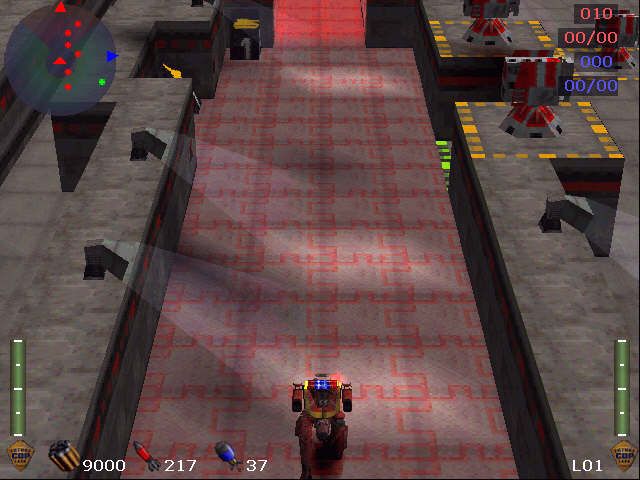 Screenshot of Future Cop: L.A.P.D. (PlayStation, 1998) - MobyGames