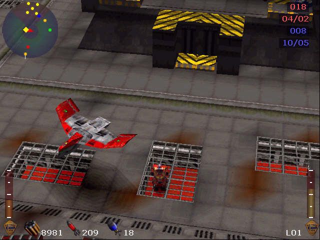 Screenshot of Future Cop: L.A.P.D. (PlayStation, 1998) - MobyGames