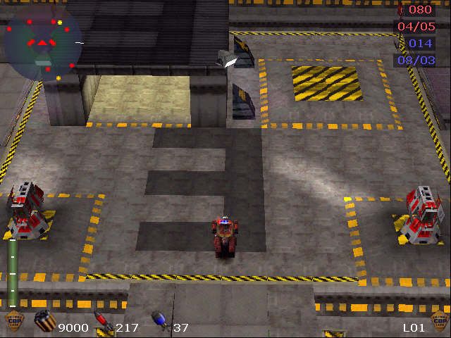 Screenshot of Future Cop: L.A.P.D. (PlayStation, 1998) - MobyGames