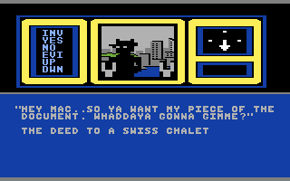 Screenshot of Hacker (Commodore 64, 1985) - MobyGames