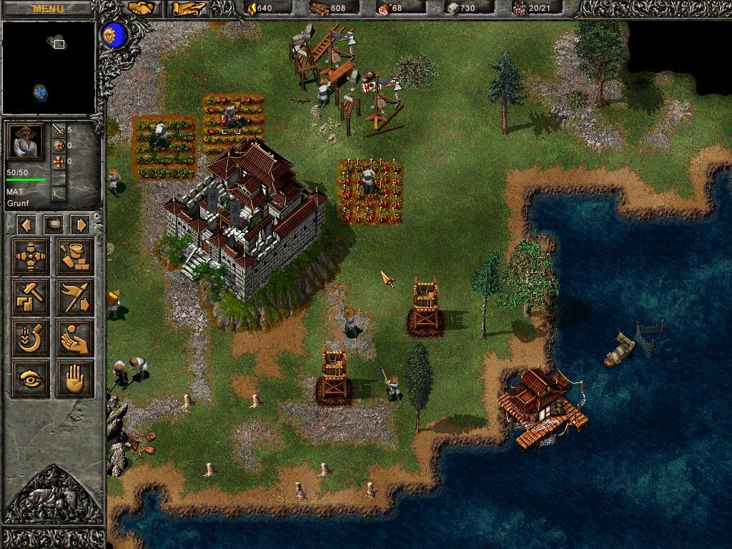 Screenshot of Tzar: The Burden of the Crown (Windows, 2000) - MobyGames