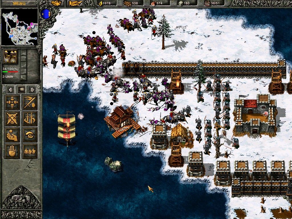 Screenshot of Tzar: The Burden of the Crown (Windows, 2000) - MobyGames