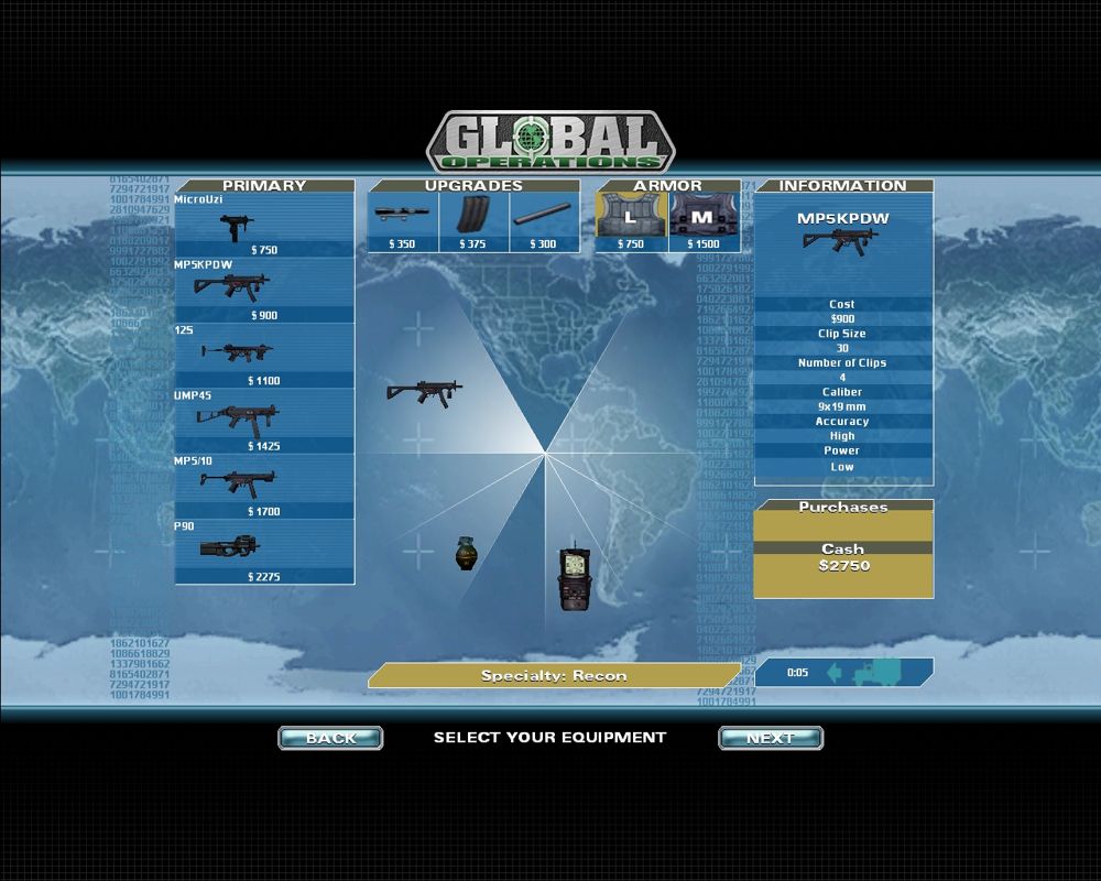 Screenshot of Global Operations (Windows, 2002) - MobyGames