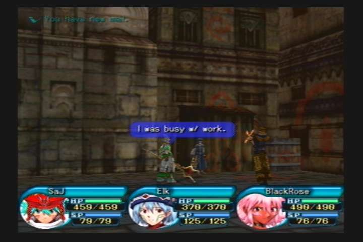Screenshot of .hack//Infection: Part 1 (PlayStation 2, 2002) - MobyGames