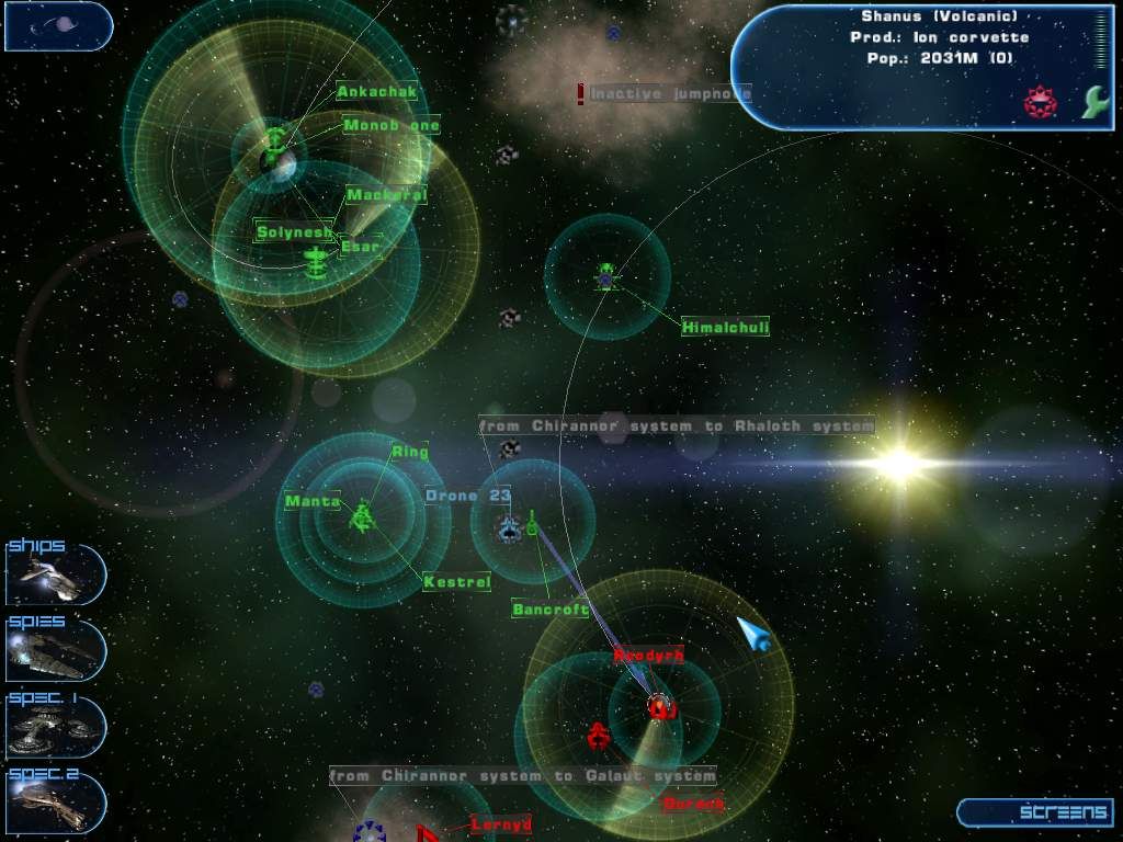 Screenshot of Hegemonia: The Solon Heritage (Windows, 2003) - MobyGames