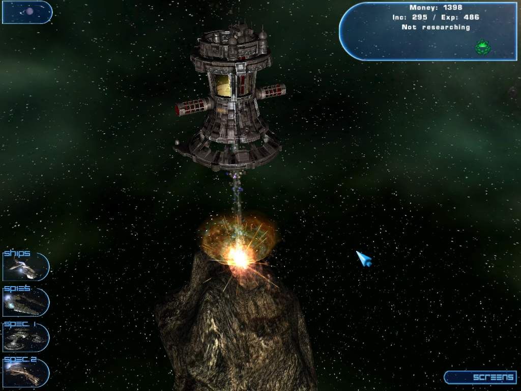 Screenshot of Hegemonia: The Solon Heritage (Windows, 2003) - MobyGames