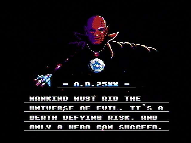 Screenshot of Gyruss (NES, 1983) - MobyGames