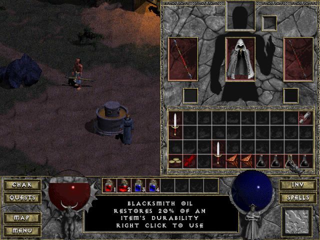 Screenshot of Hellfire (Windows, 1997) - MobyGames