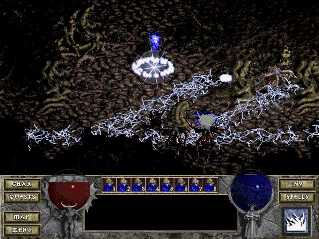 Screenshot of Hellfire (Windows, 1997) - MobyGames