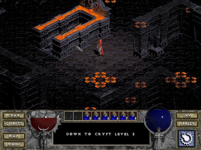 Screenshot of Hellfire (Windows, 1997) - MobyGames