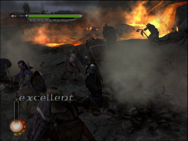 Screenshot of The Lord of the Rings: The Two Towers (PlayStation 2 ...