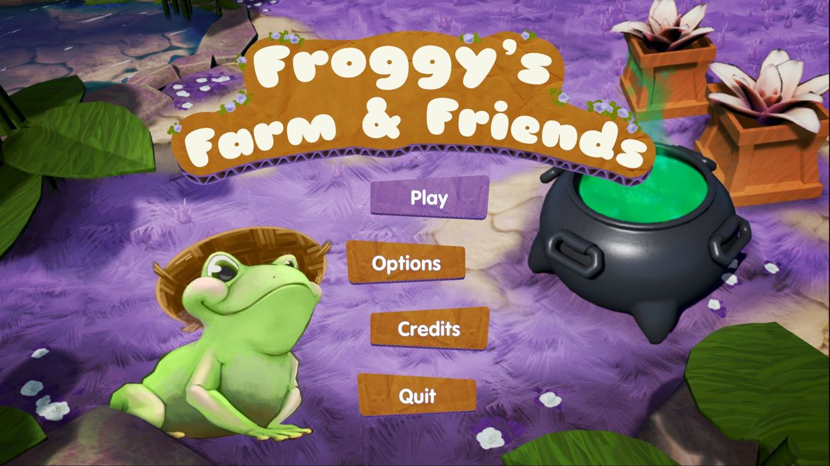 Screenshot of Froggy's Farm & Friends (Windows, 2022) - MobyGames