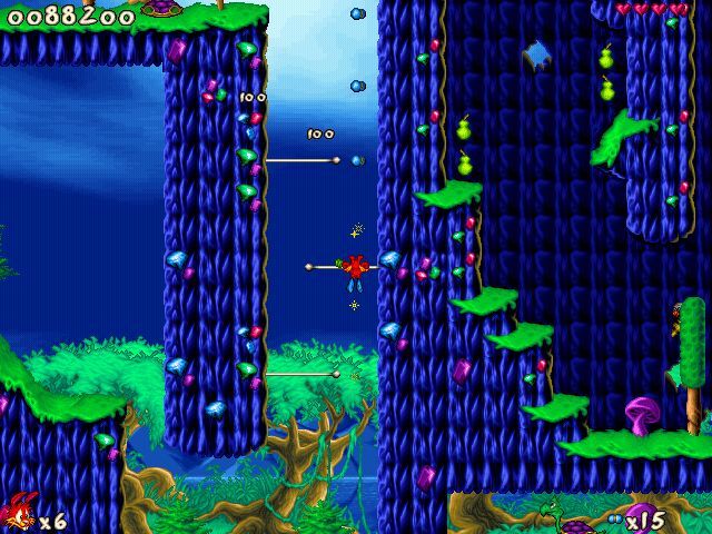 Screenshot of Jazz Jackrabbit 2 (Windows, 1998) - MobyGames
