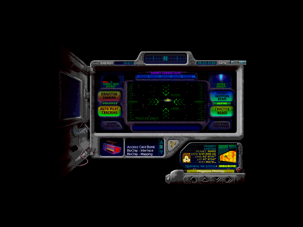 Screenshot of The Journeyman Project: Turbo! (Windows 16-bit, 1994 ...