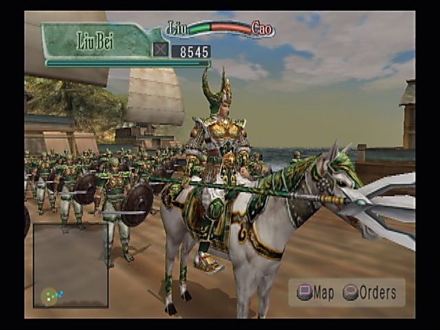 Screenshot of Kessen II (PlayStation 2, 2001) - MobyGames