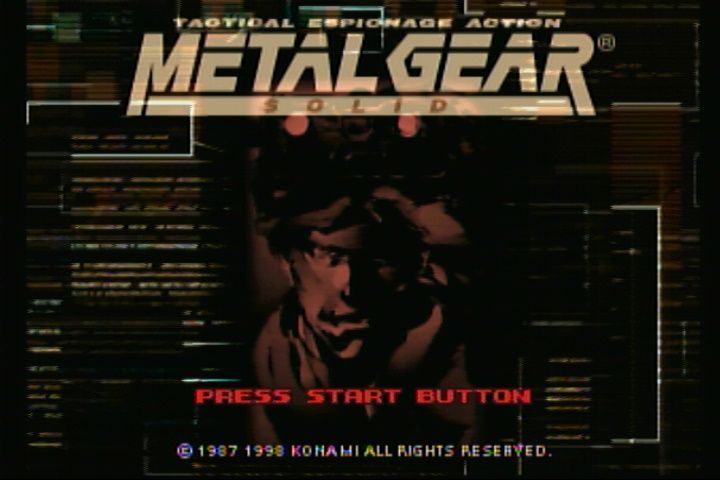 Screenshot of Metal Gear Solid (PlayStation 3, 1998) - MobyGames