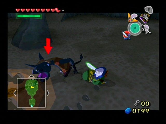 Screenshot of The Legend of Zelda: The Wind Waker (GameCube, 2002) - MobyGames