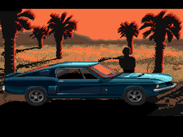 Screenshot of Street Rod 2: The Next Generation (Amiga, 1991) - MobyGames