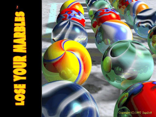 Screenshot of Lose Your Marbles (Windows, 1997) - MobyGames