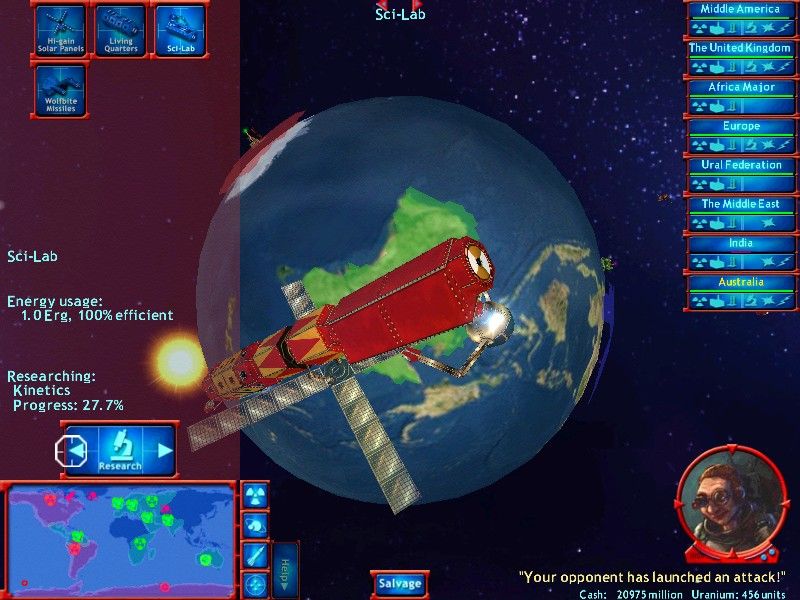 Screenshot of MAD: Global Thermonuclear War (Windows, 2001) - MobyGames