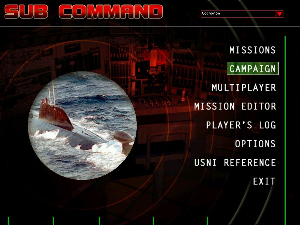 Sub Command: Akula Seawolf 688(I) screenshots - MobyGames