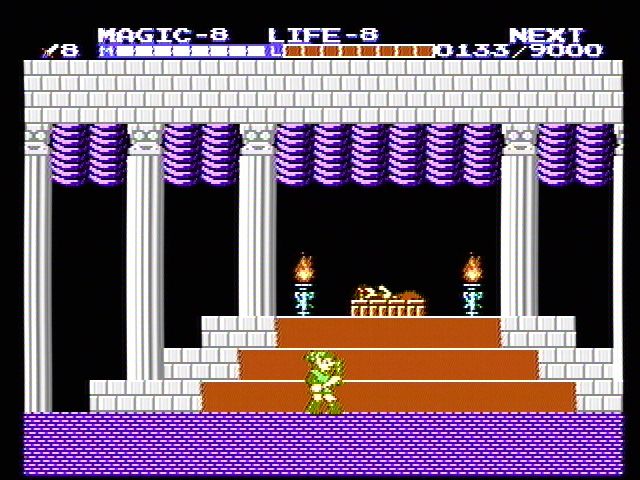 Screenshot of Zelda II: The Adventure of Link (NES, 1987) - MobyGames