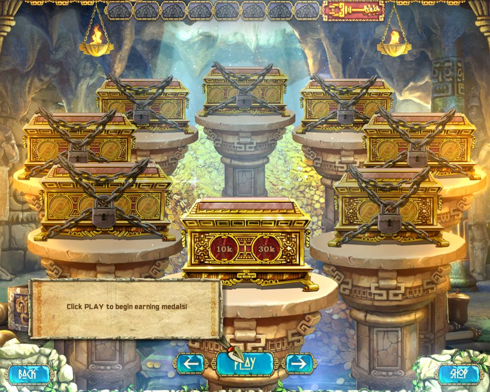 Screenshot of The Treasures of Montezuma 3 (Windows, 2011) - MobyGames