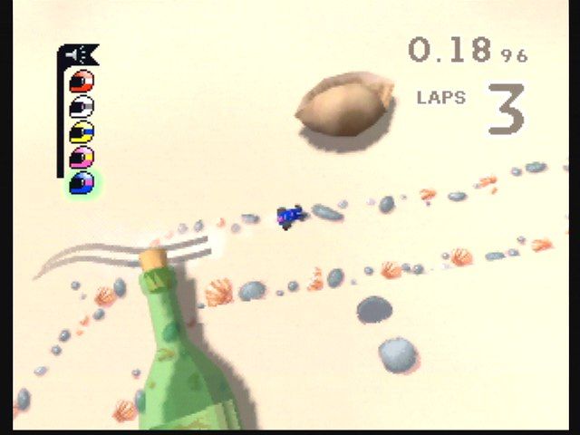 Screenshot of Micro Machines 64 Turbo (Nintendo 64, 1999) - MobyGames