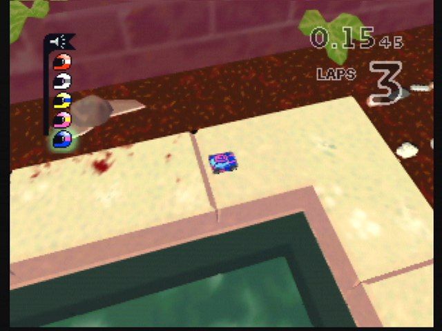 Screenshot of Micro Machines V3 (Nintendo 64, 1997) - MobyGames