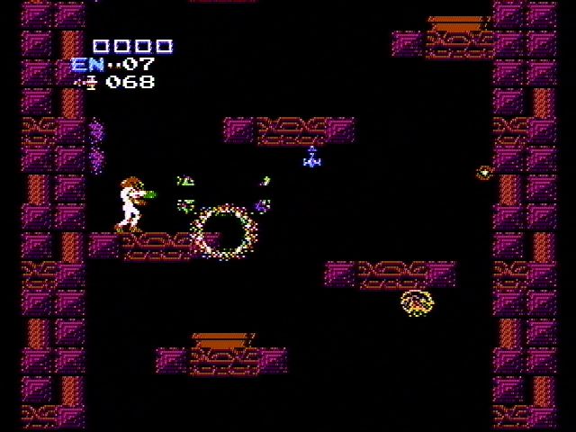 Screenshot of Metroid (NES, 1986) - MobyGames
