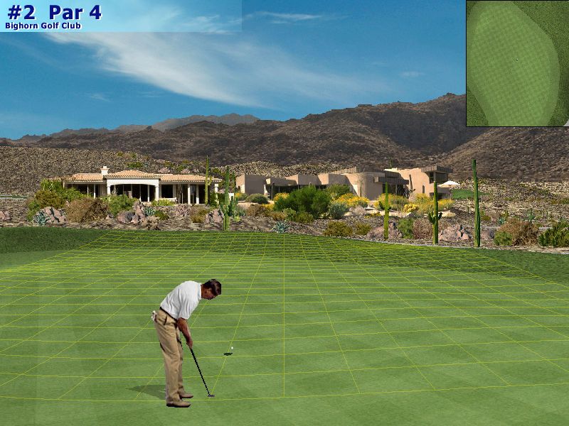 Screenshot of Microsoft Golf 2001 Edition (Windows, 2000) - MobyGames