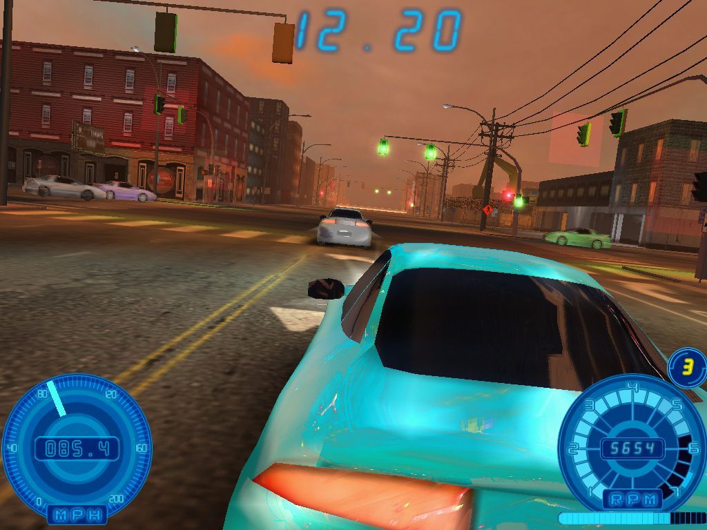 Screenshot of Midnight Outlaw: Illegal Street Drag - Nitro Edition ...