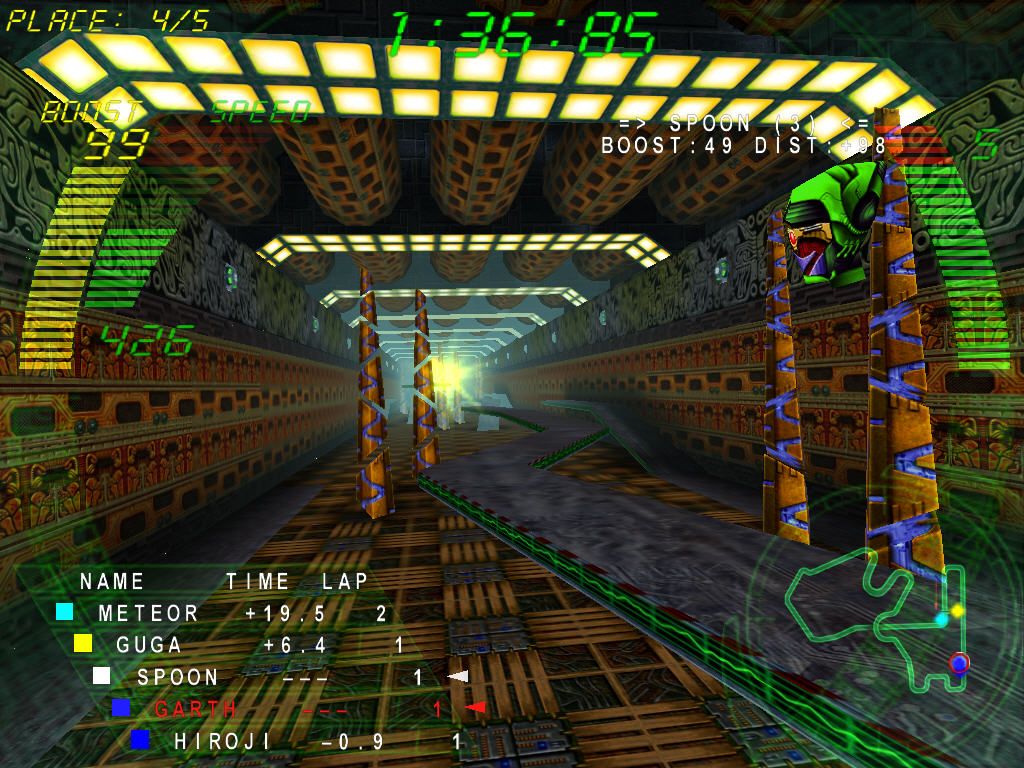 Screenshot of Millennium Racer: Y2K Fighters (Windows, 1999) - MobyGames
